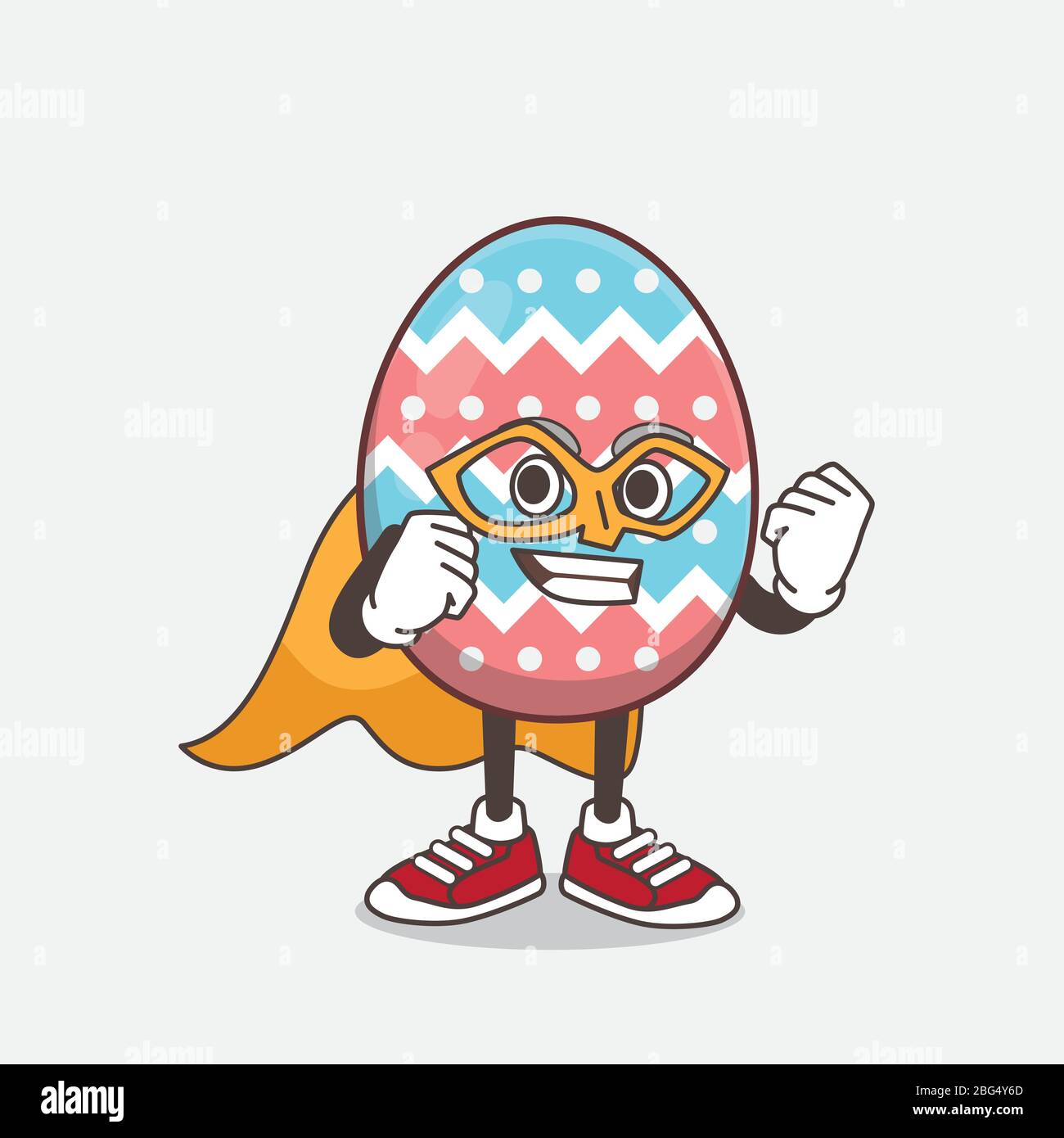 Illustration of Easter Egg Mascot Character Vector Stock Vector Image ...