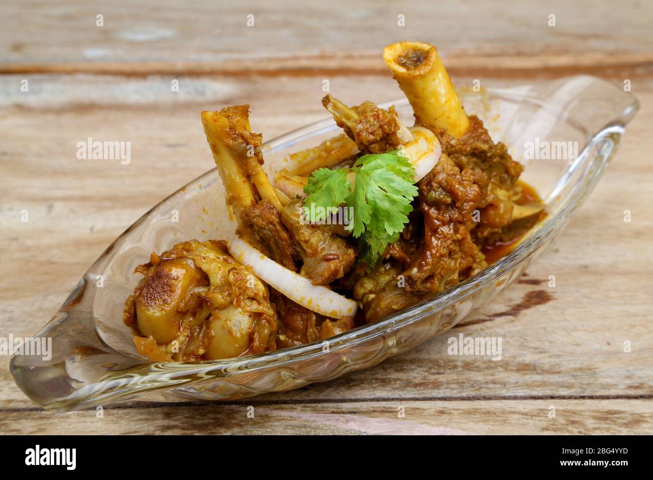 Indian style meat dish or mutton curry Stock Photo - Alamy