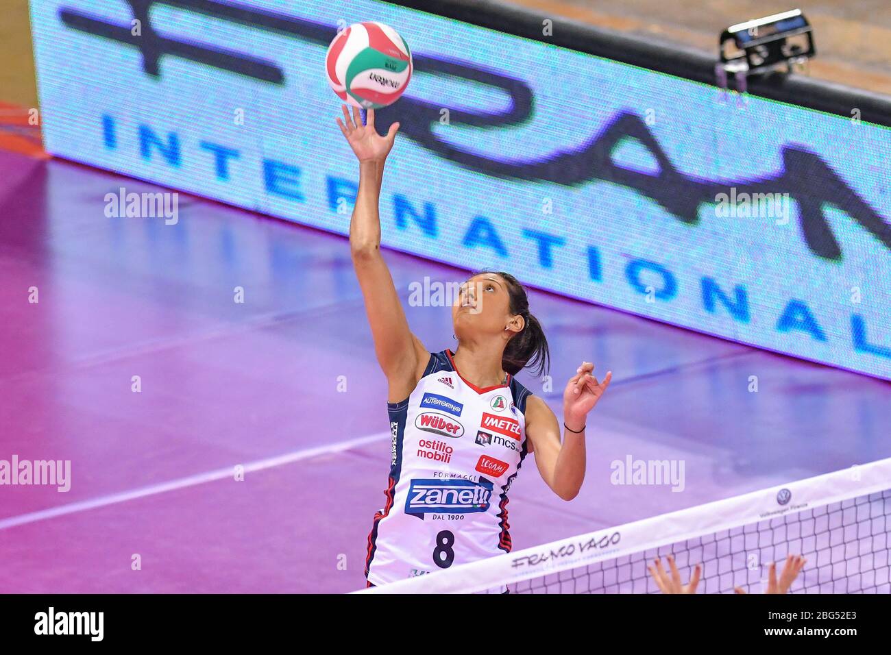 samara rodrigues de almeida (zanetti bergamo) during Italian Volleyball ...