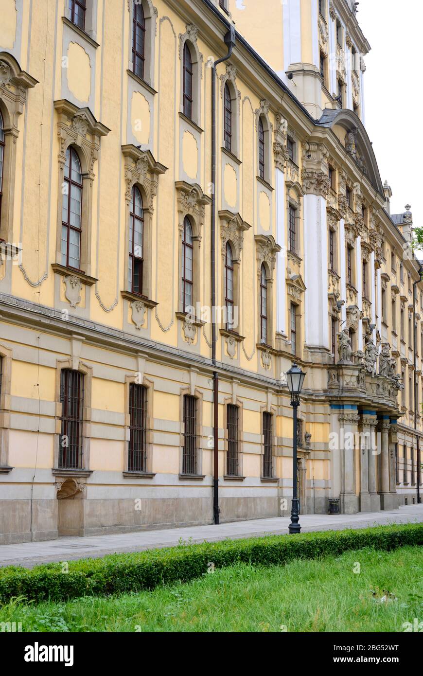 University of Wroclaw, Poland architecture historical main building ...