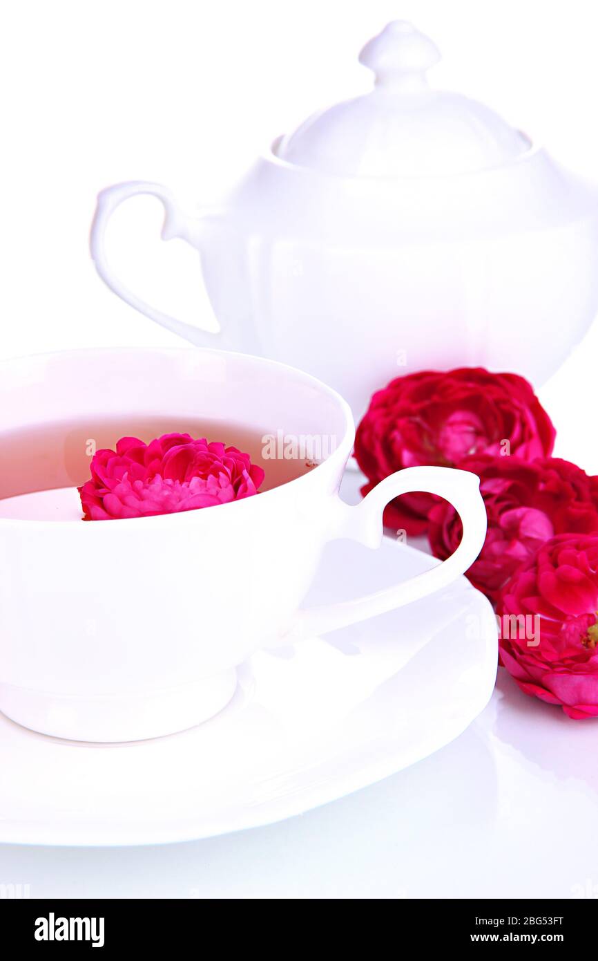 Rose flavored tea drink hi-res stock photography and images - Alamy