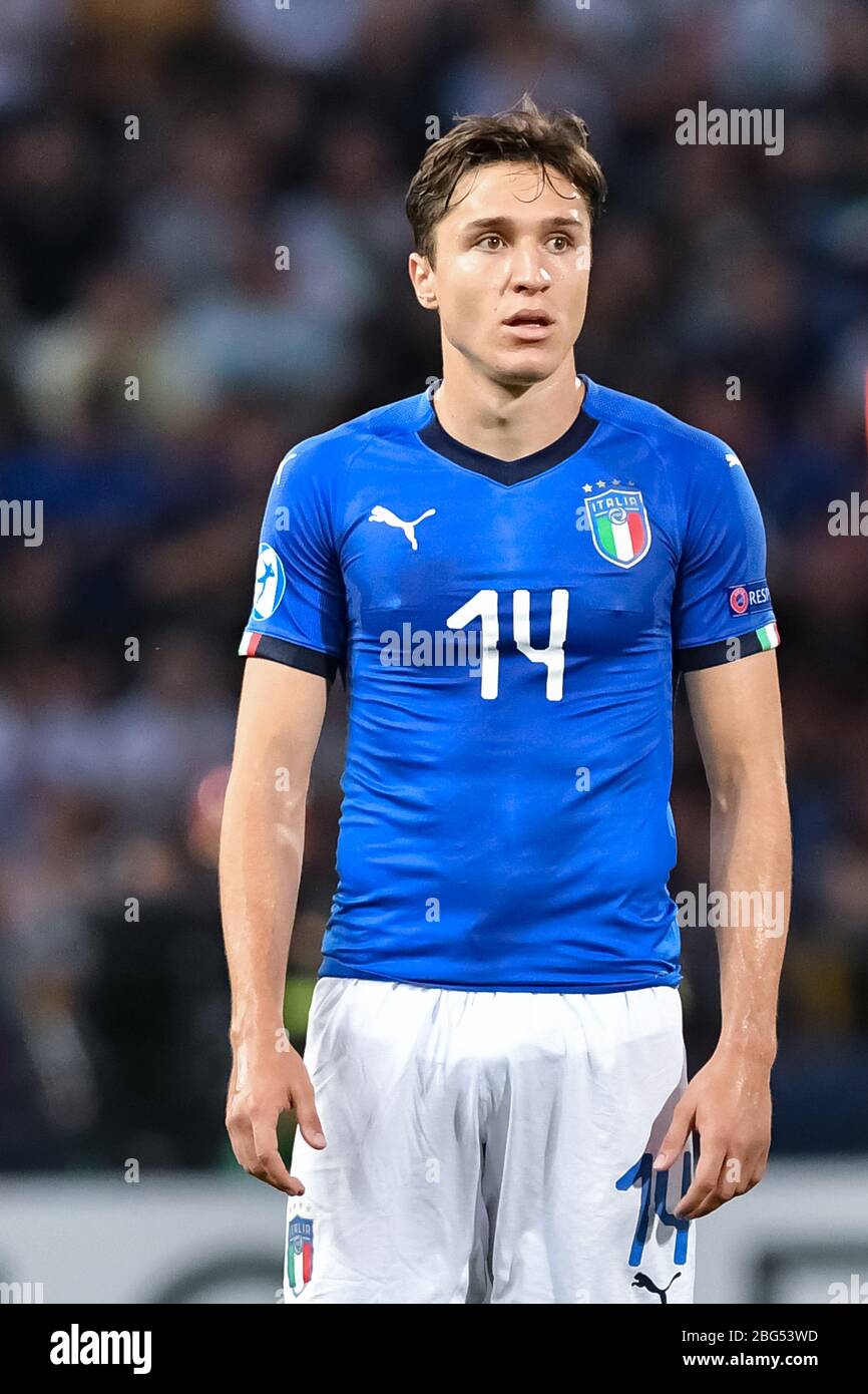 federico chiesa during Italy Under 21 soccer national team, , italy ...