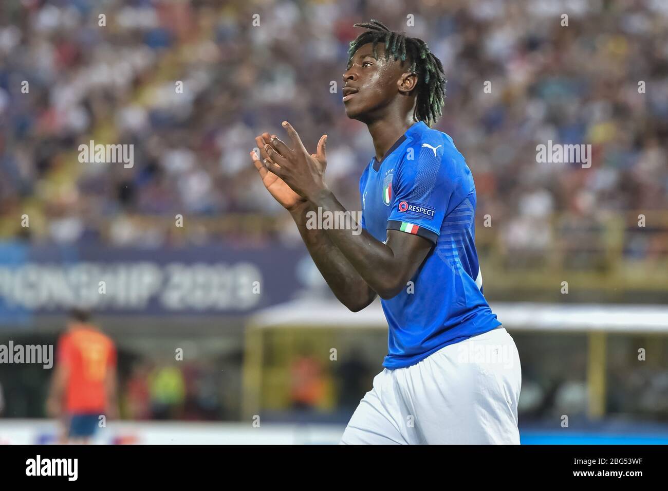 moise kean during Italy Under 21 soccer national team, , italy, Italy ...