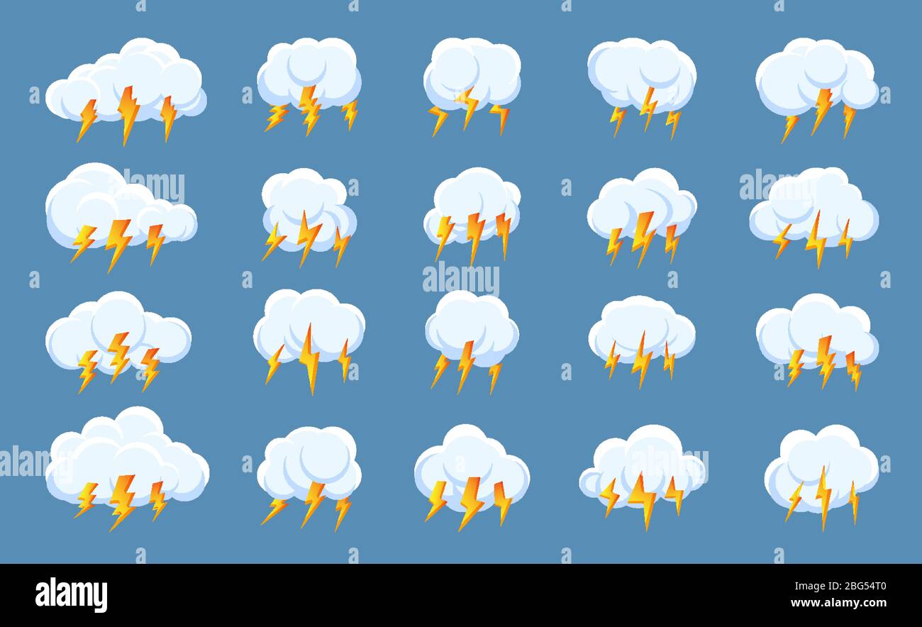 Weather Symbols Lightning