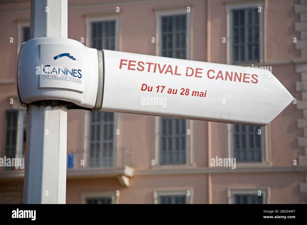 Film Festival sign, City of Cannes, France Stock Photo - Alamy