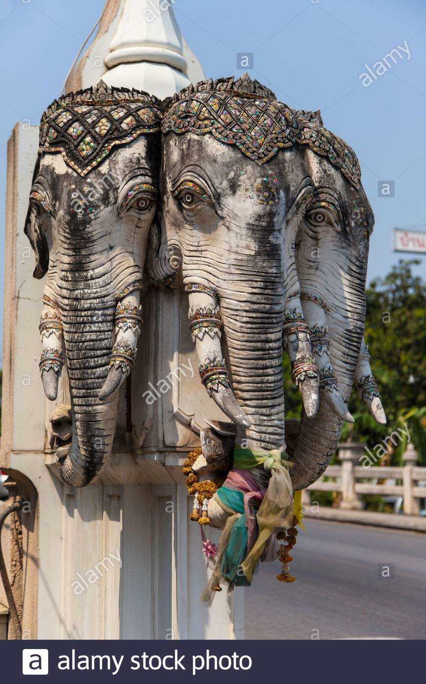 Three Headed Elephant High Resolution Stock Photography and Images - Alamy