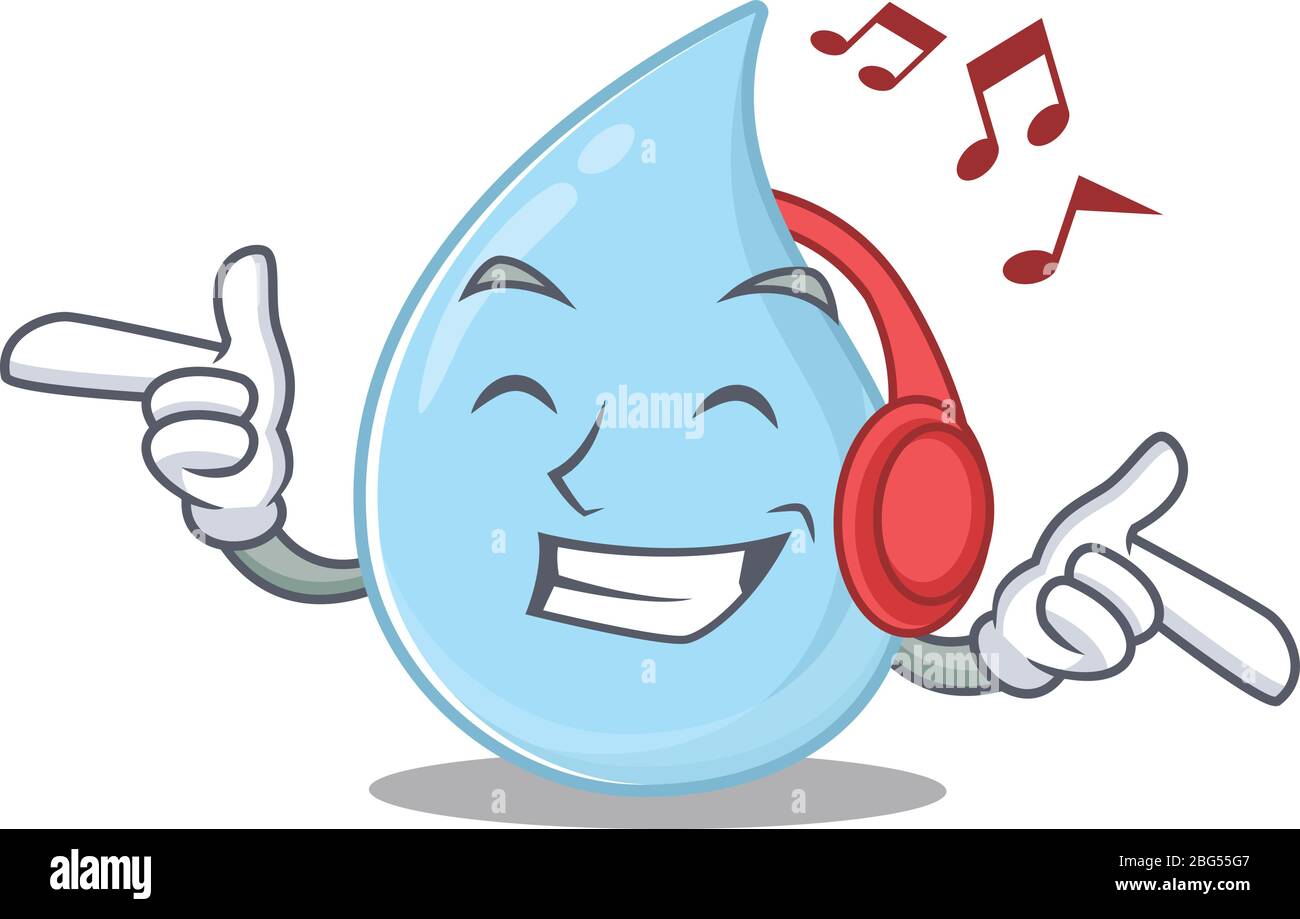 Raindrop cartoon hi-res stock photography and images - Alamy