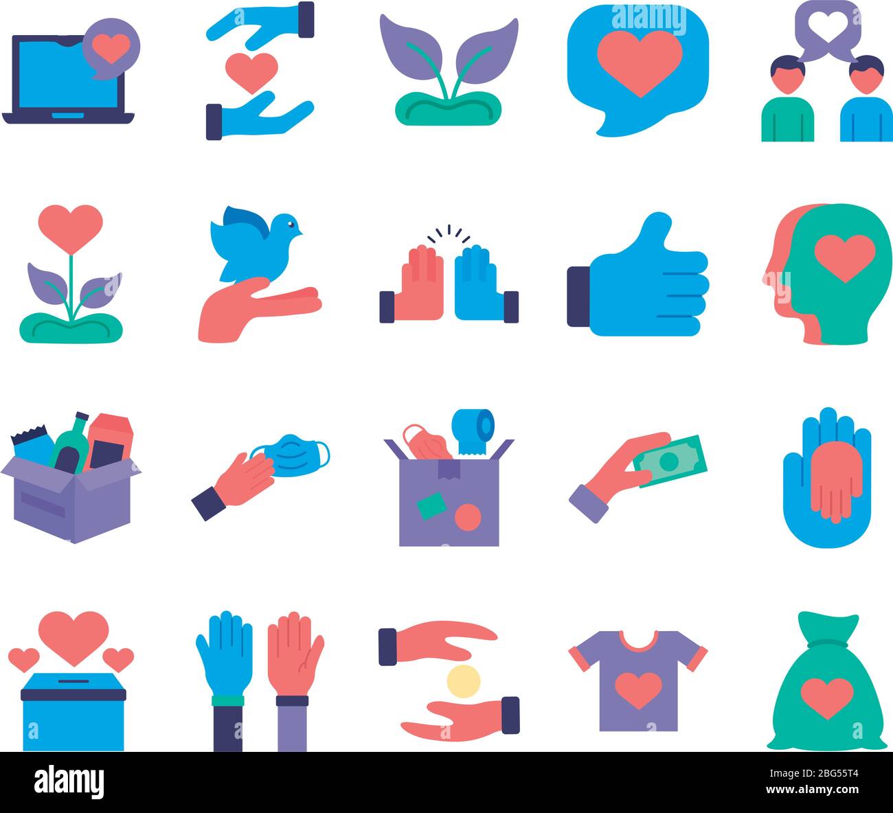 Helpful items Stock Vector Images - Alamy