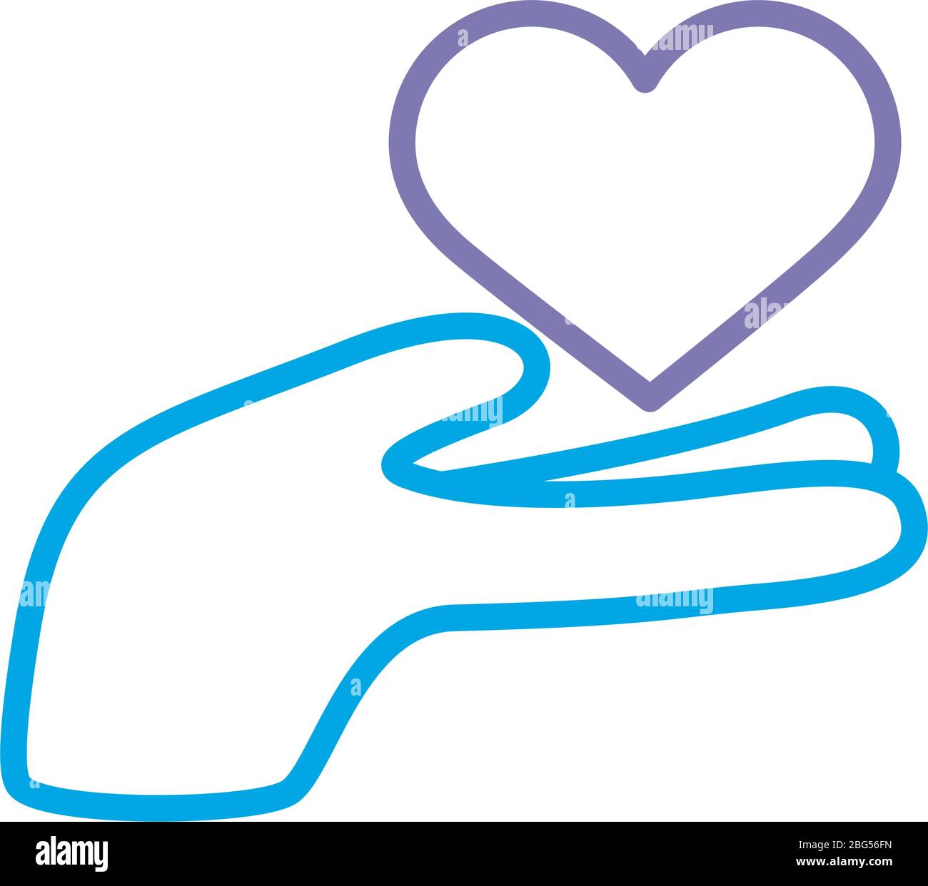 hand lifting heart solidarity line style Stock Vector Image & Art - Alamy hand lifting heart solidarity line style Stock Vector Image & Art - Alamy