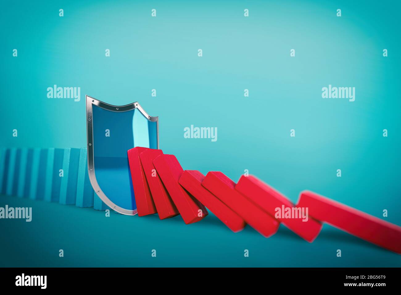 Cause and effect domino hi-res stock photography and images - Alamy