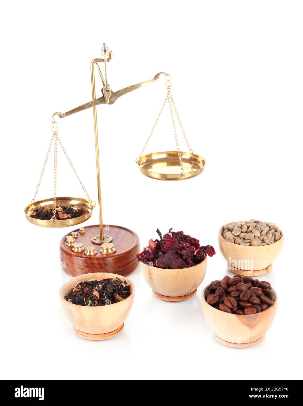 Scales balance spices hi-res stock photography and images - Alamy