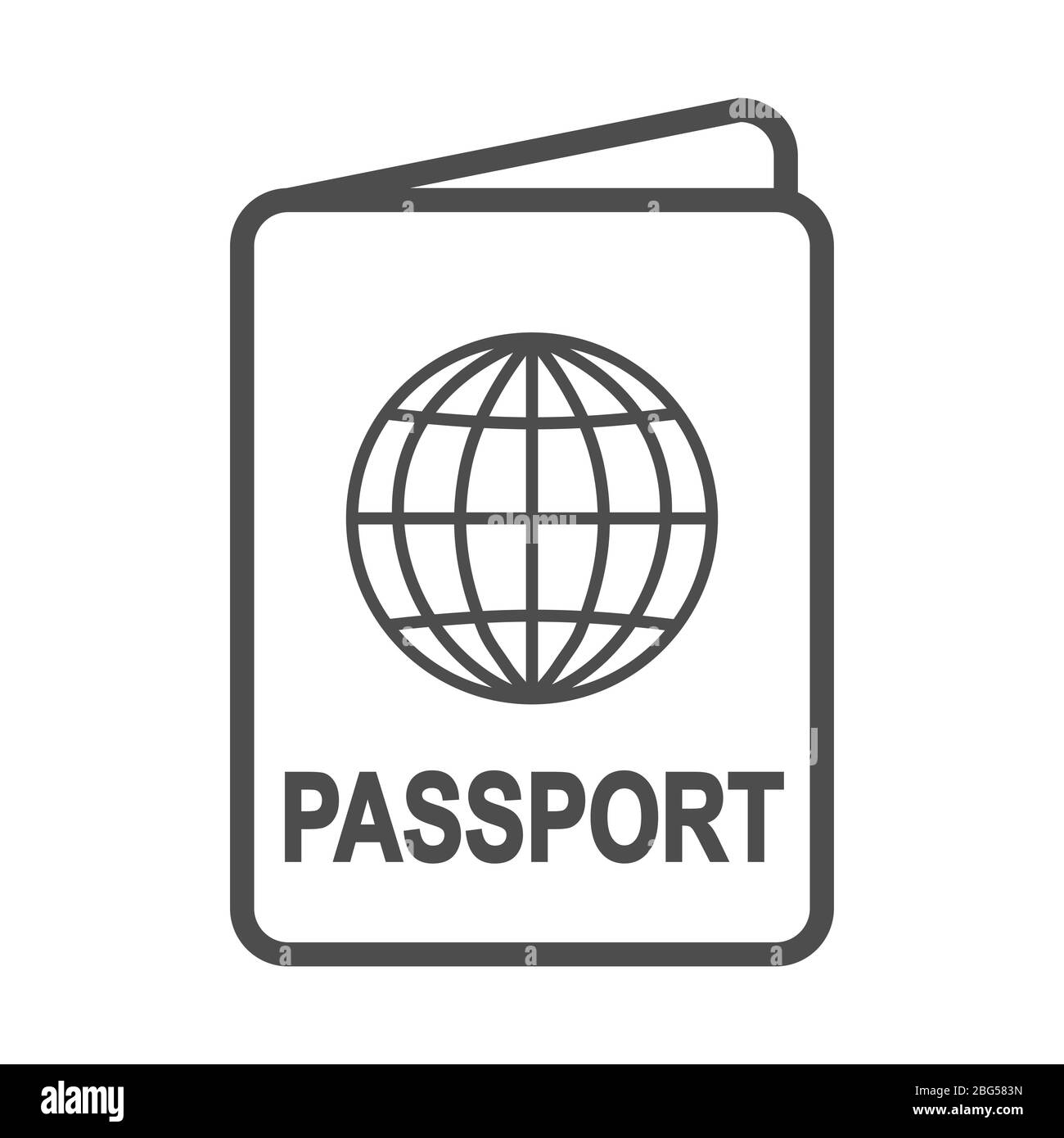 Passport drawing hi-res stock photography and images - Alamy