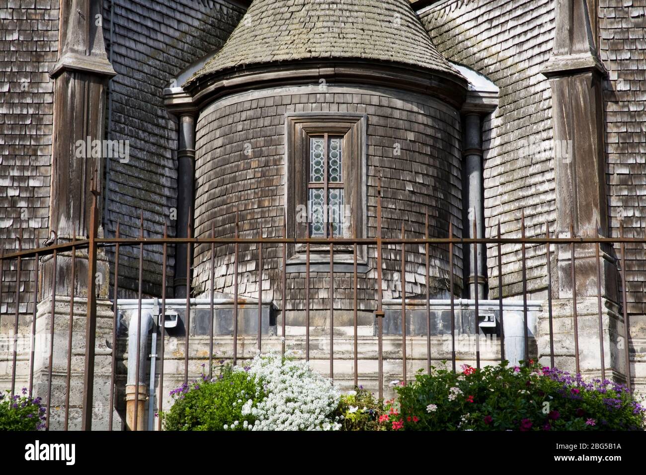 Saint catherine's wooden church in Honfleur,Normandy,France,Europe ...