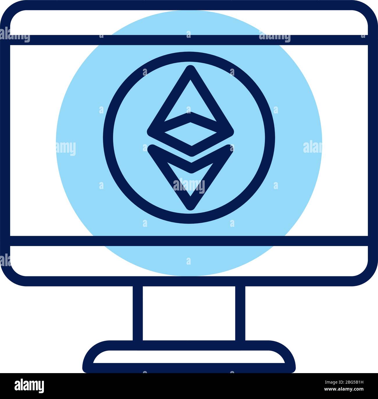 Cryptocurrency desktop Cut Out Stock Images & Pictures - Alamy