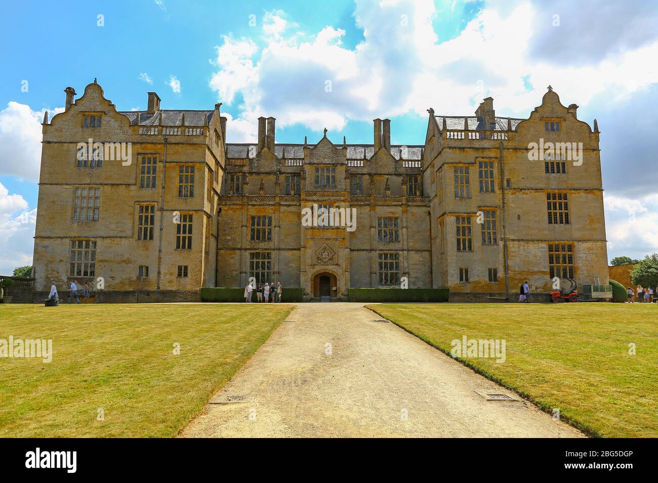 Montacute House, a late Elizabethan mansion at Montacute, Somerset ...