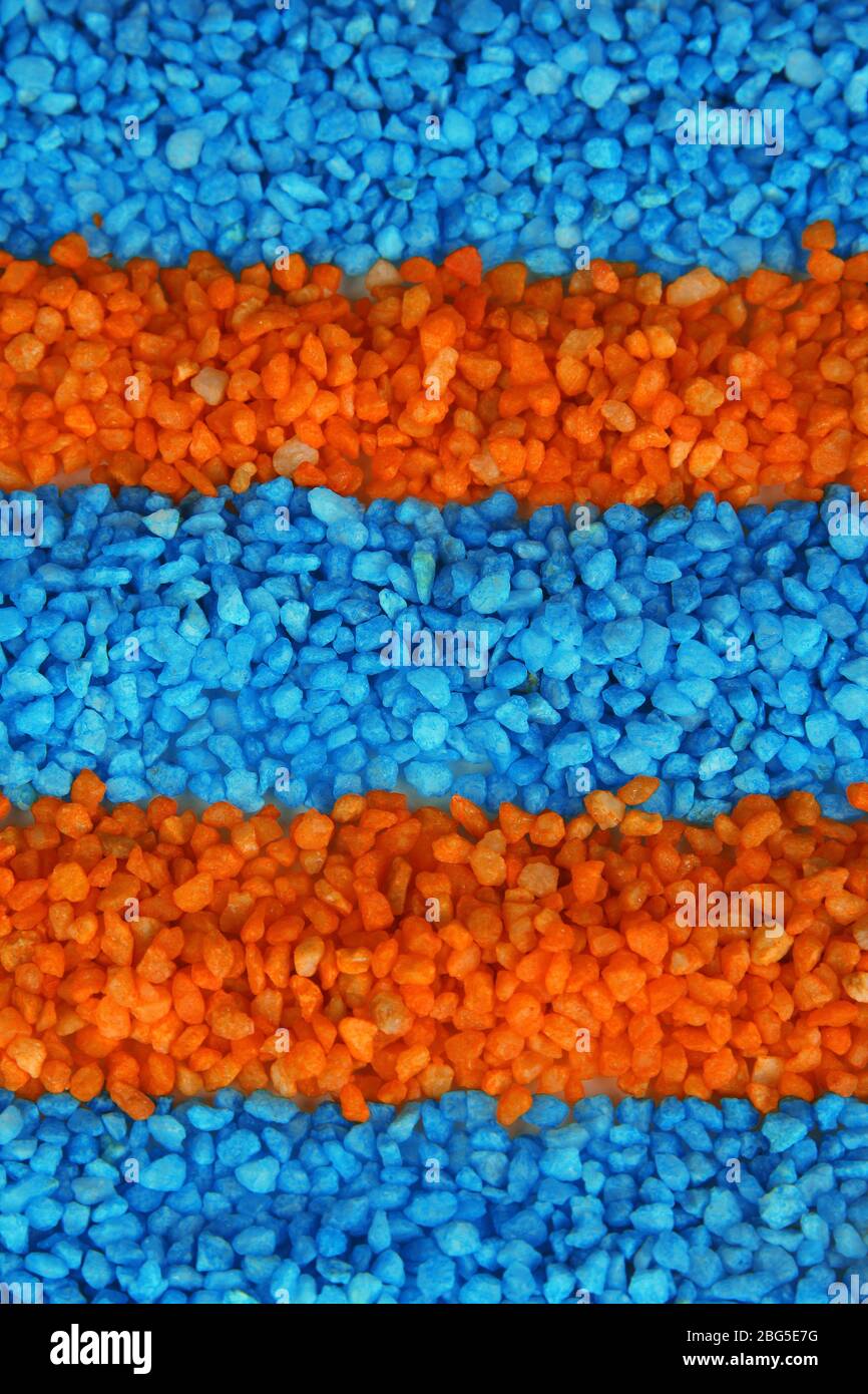 Colorful crystals of sea salt close up Stock Photo - Alamy