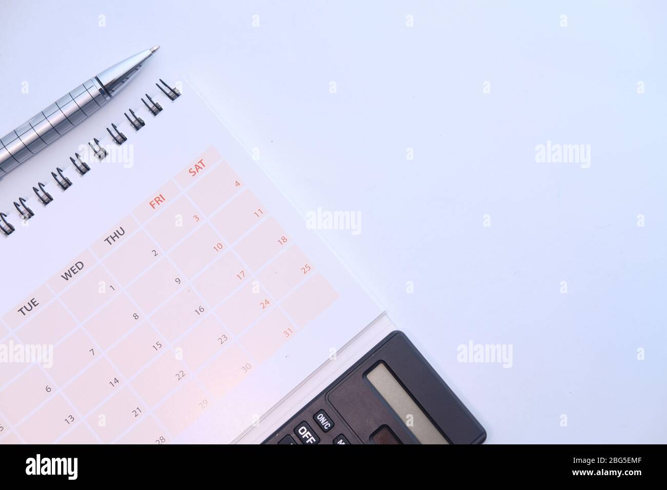 Electronic calculator and calendar hi-res stock photography and images ...