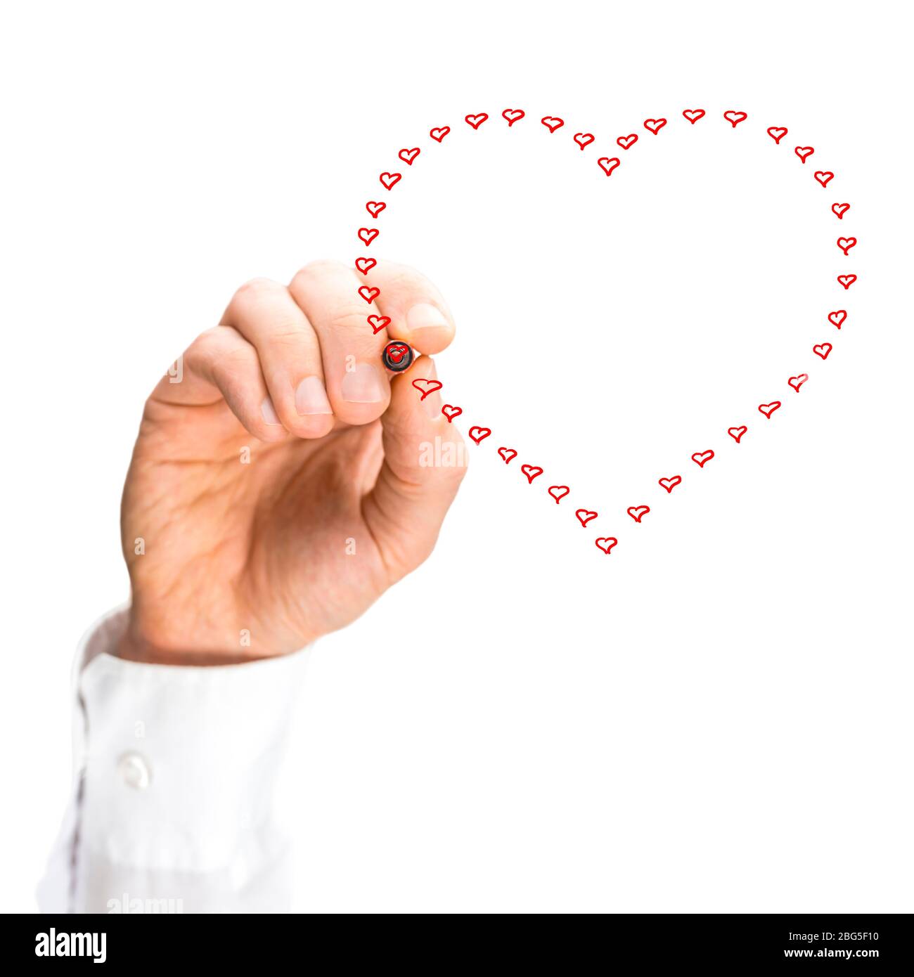 Virtual affection Cut Out Stock Images & Pictures - Alamy