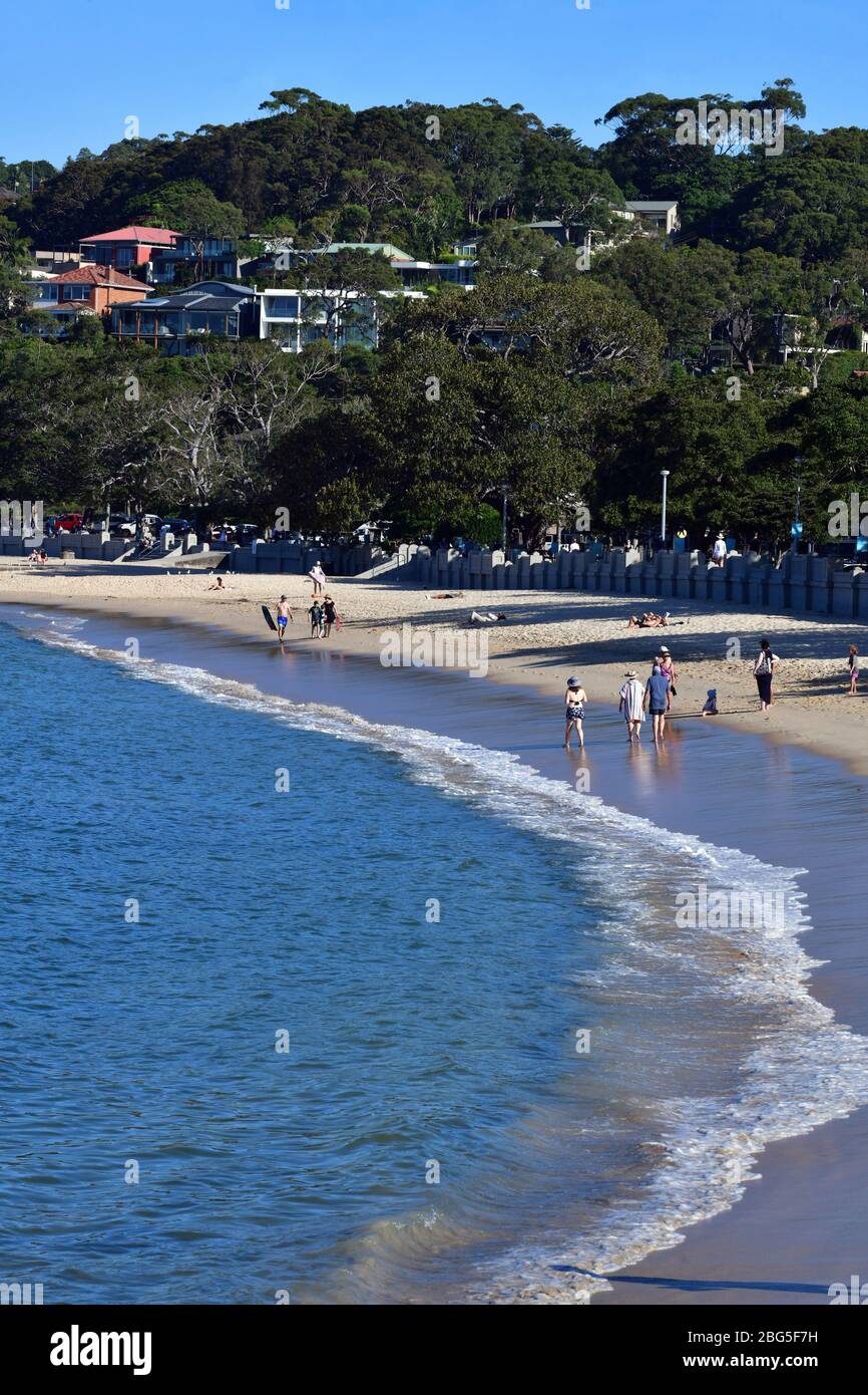 A view of Balmoral Beach in Sydney, Australia Stock Photo - Alamy