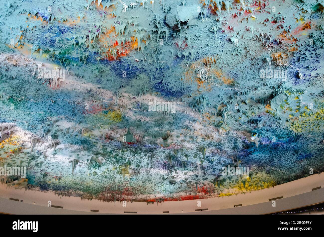 Human Rights and Alliance of Civilization Chamber with ceiling ...