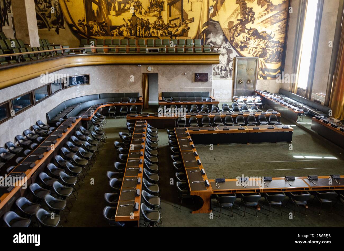 United nations geneva room hi-res stock photography and images - Alamy