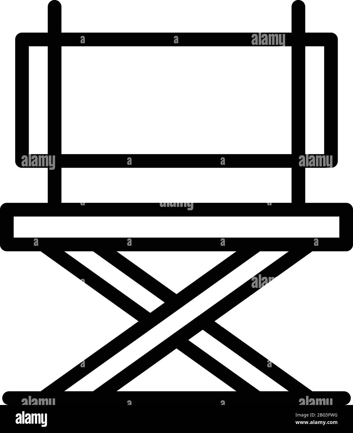Chair for camping icon, outline style Stock Vector Image & Art - Alamy