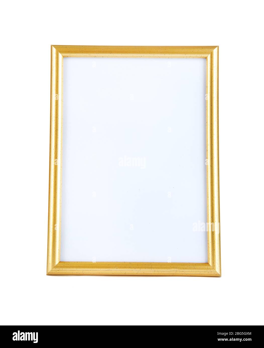 Photo frame isolated on white Stock Photo - Alamy