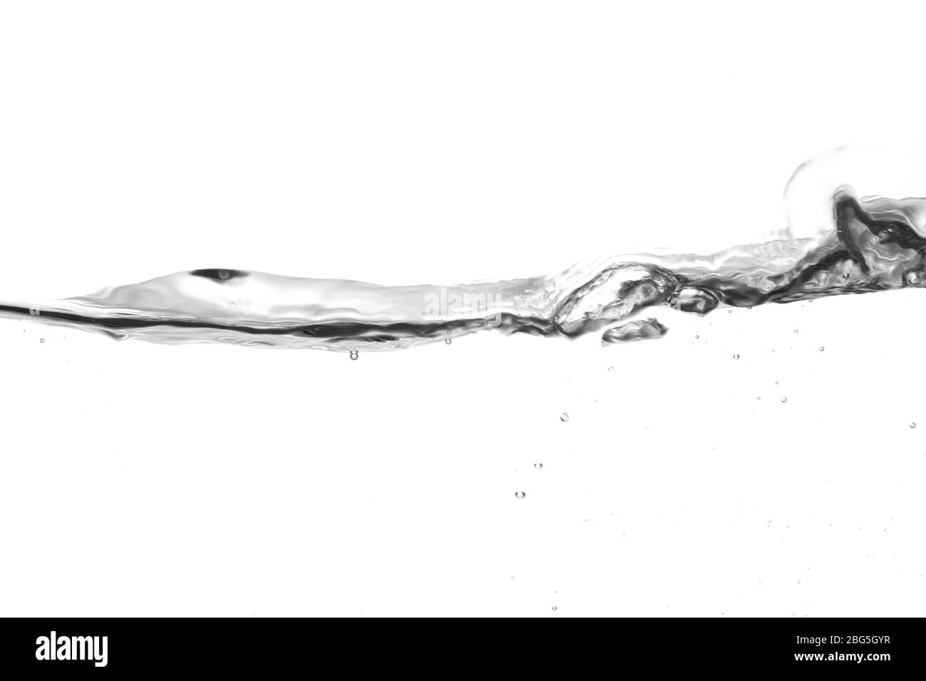 Refreshing drink pure Black and White Stock Photos & Images - Alamy