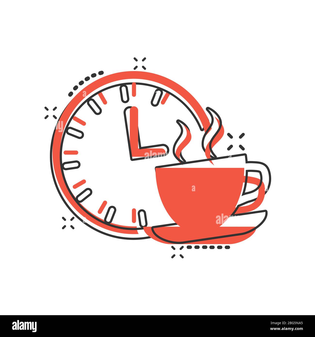 Break Time Clip Art Clock