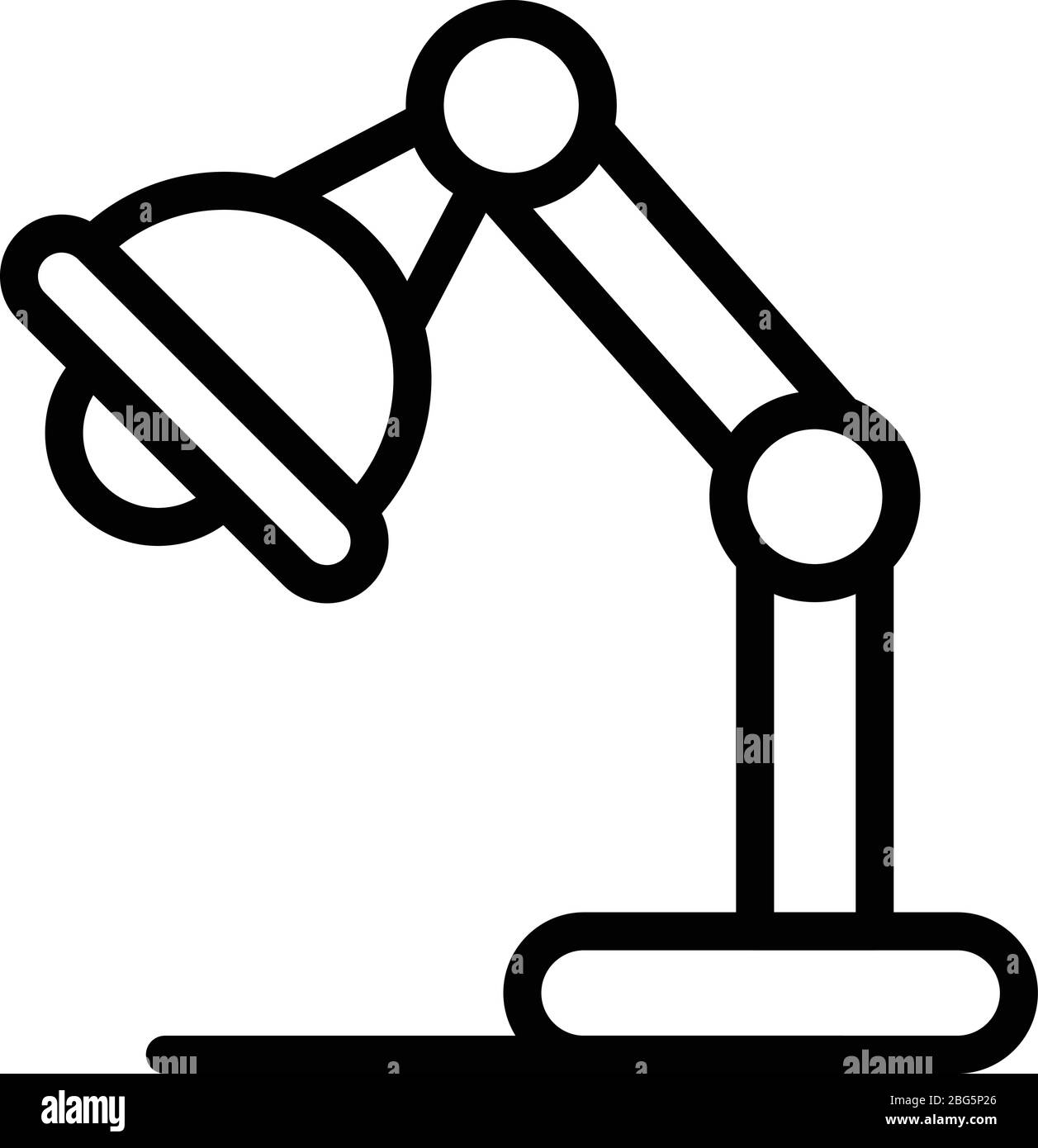 Surgical lamp icon, outline style Stock Vector Image & Art - Alamy