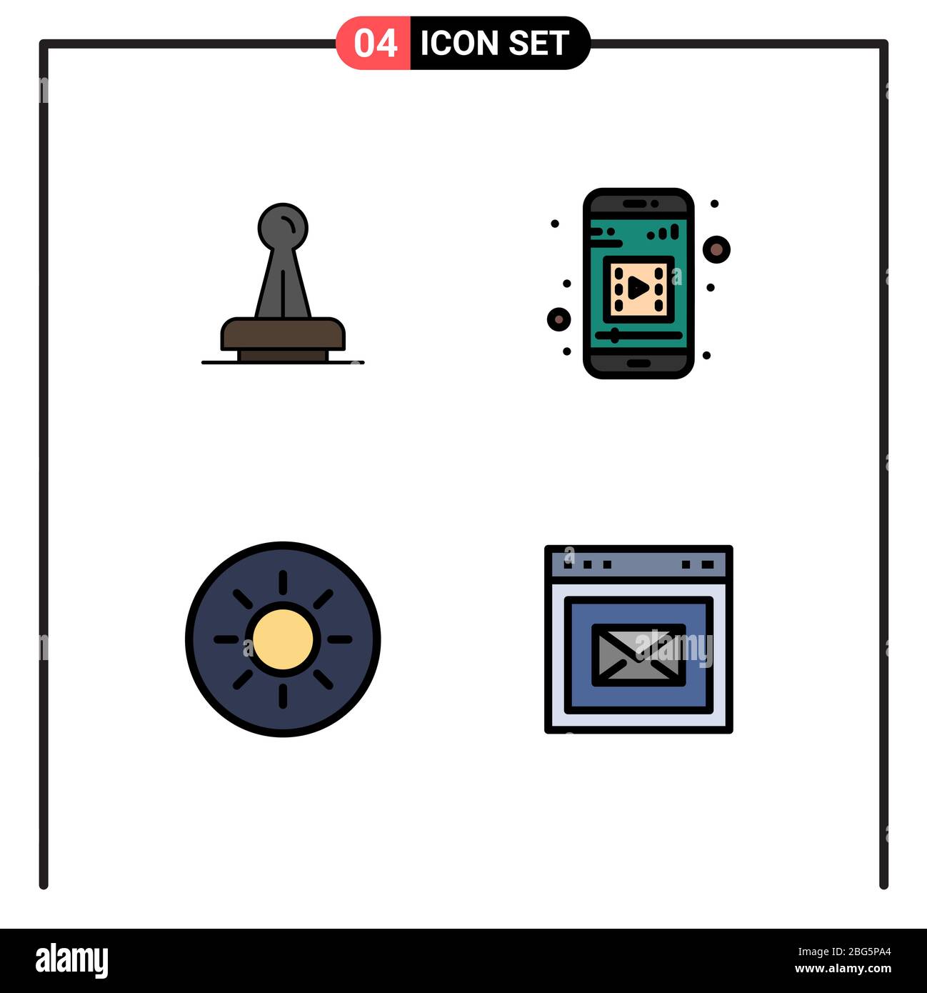 Mobile stamp Stock Vector Images - Alamy