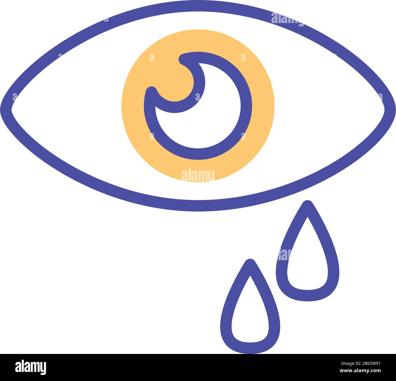 Eye anatomy tears hi-res stock photography and images - Alamy