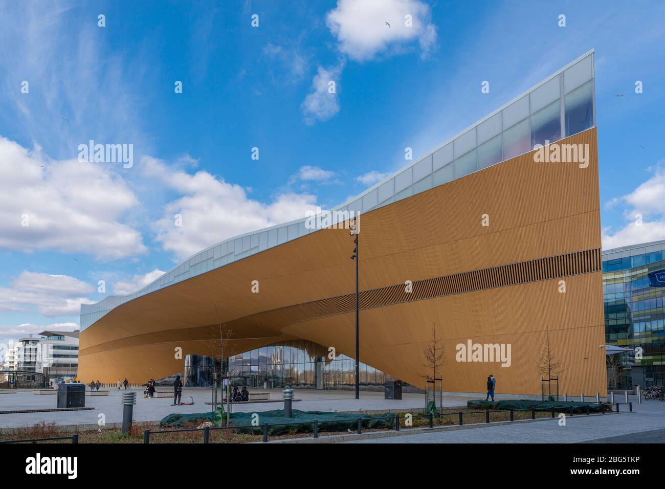 Helsinki Central Library "Oodi" is part of culture square. They are ...