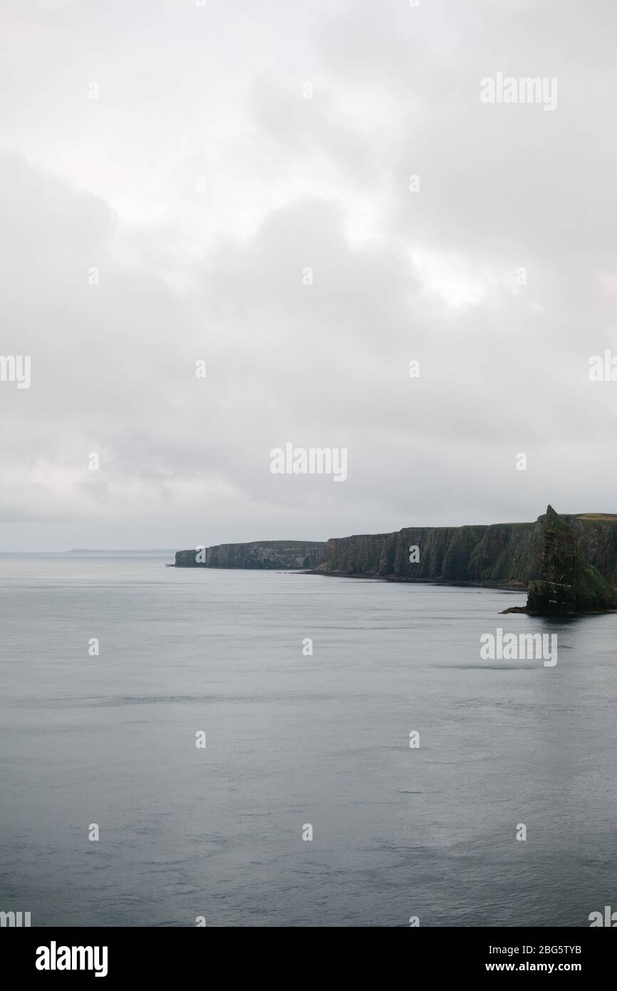 The sea stacks of Duncansby Head, known as the Duncansby Stacks, which ...