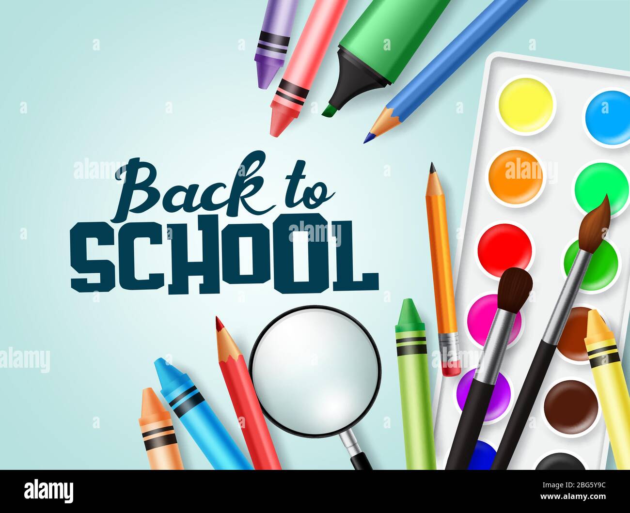 Water pencil Stock Vector Images - Alamy