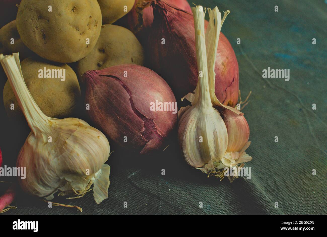 Vegetable still life Stock Photo - Alamy