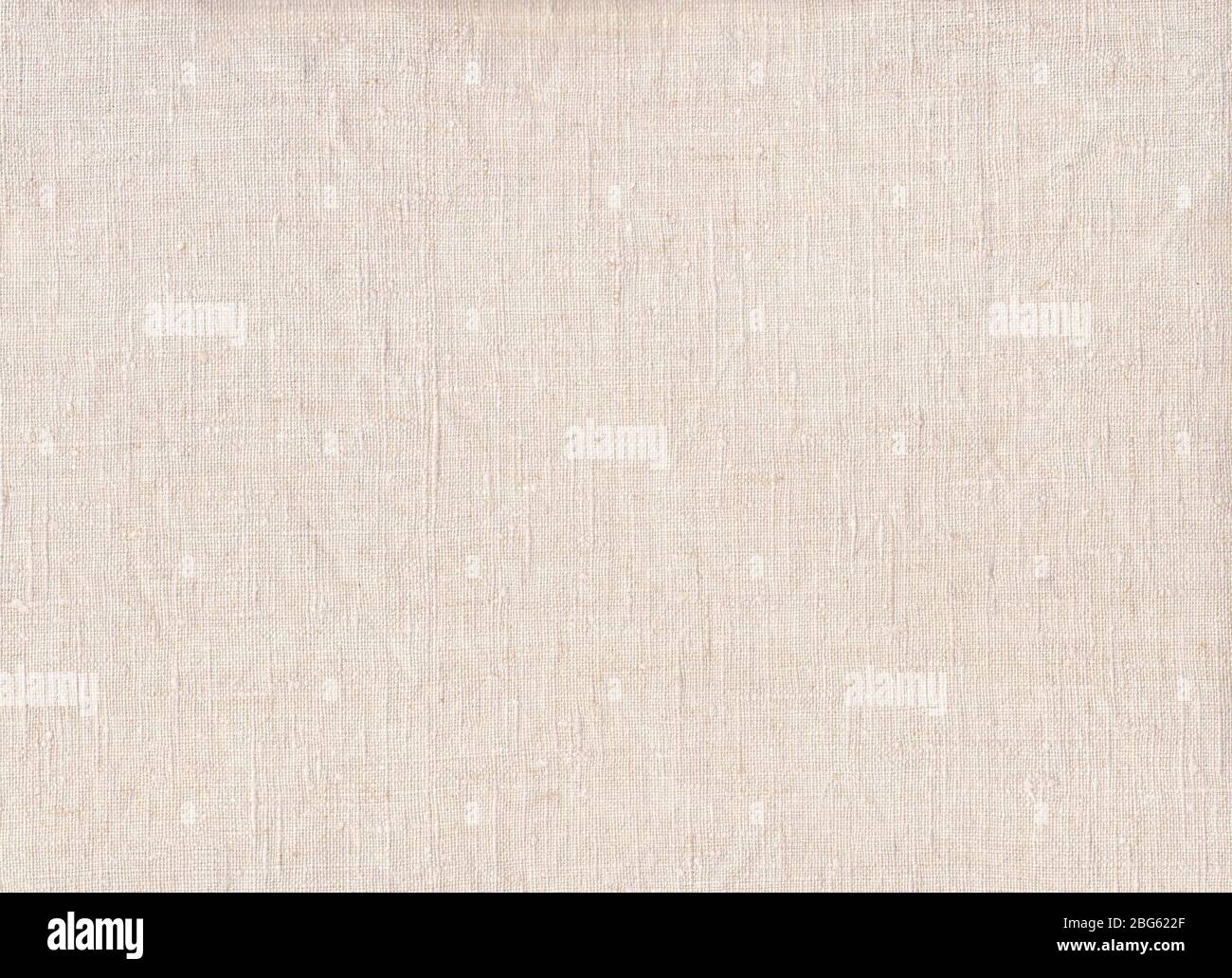 Handmade cloth background. Brown canvas seam for use as banner or ...