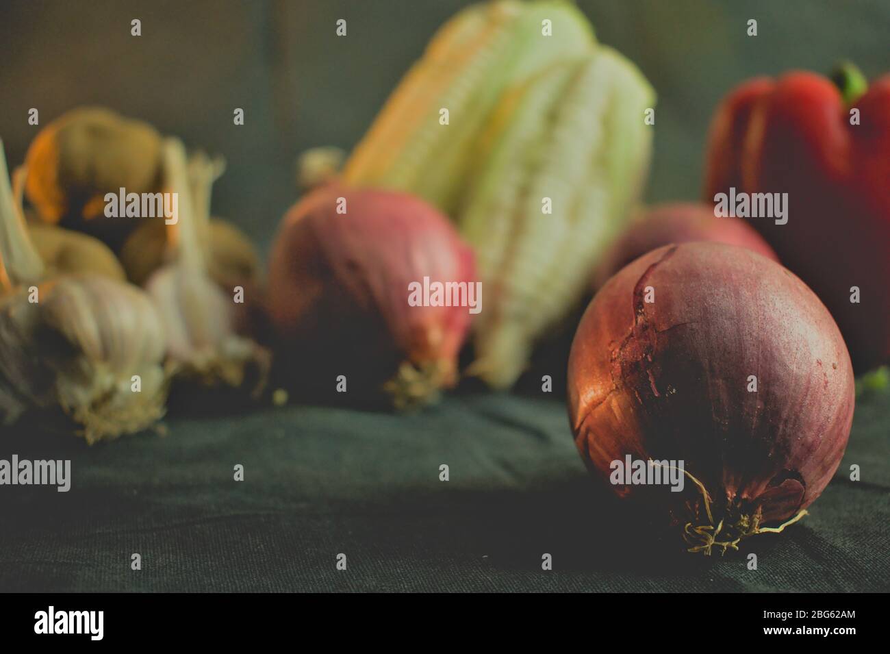 Vegetable still life Stock Photo - Alamy