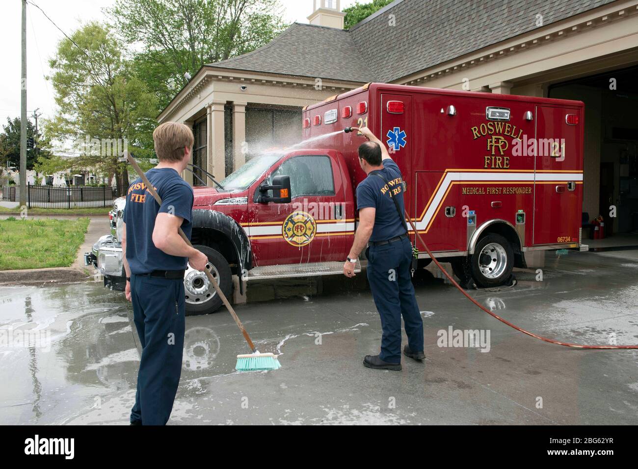 Sanitizing routine hi-res stock photography and images - Alamy