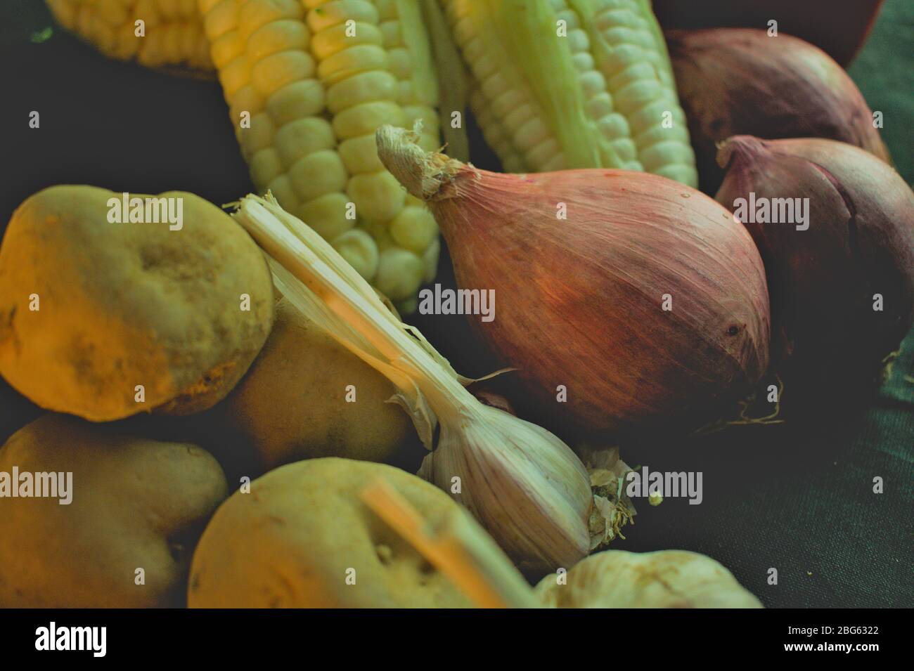 Vegetable still life Stock Photo - Alamy
