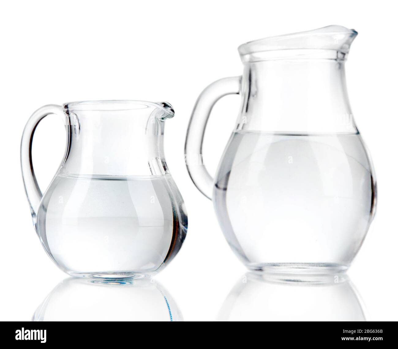 Glass pitchers water isolated hi-res stock photography and images - Alamy