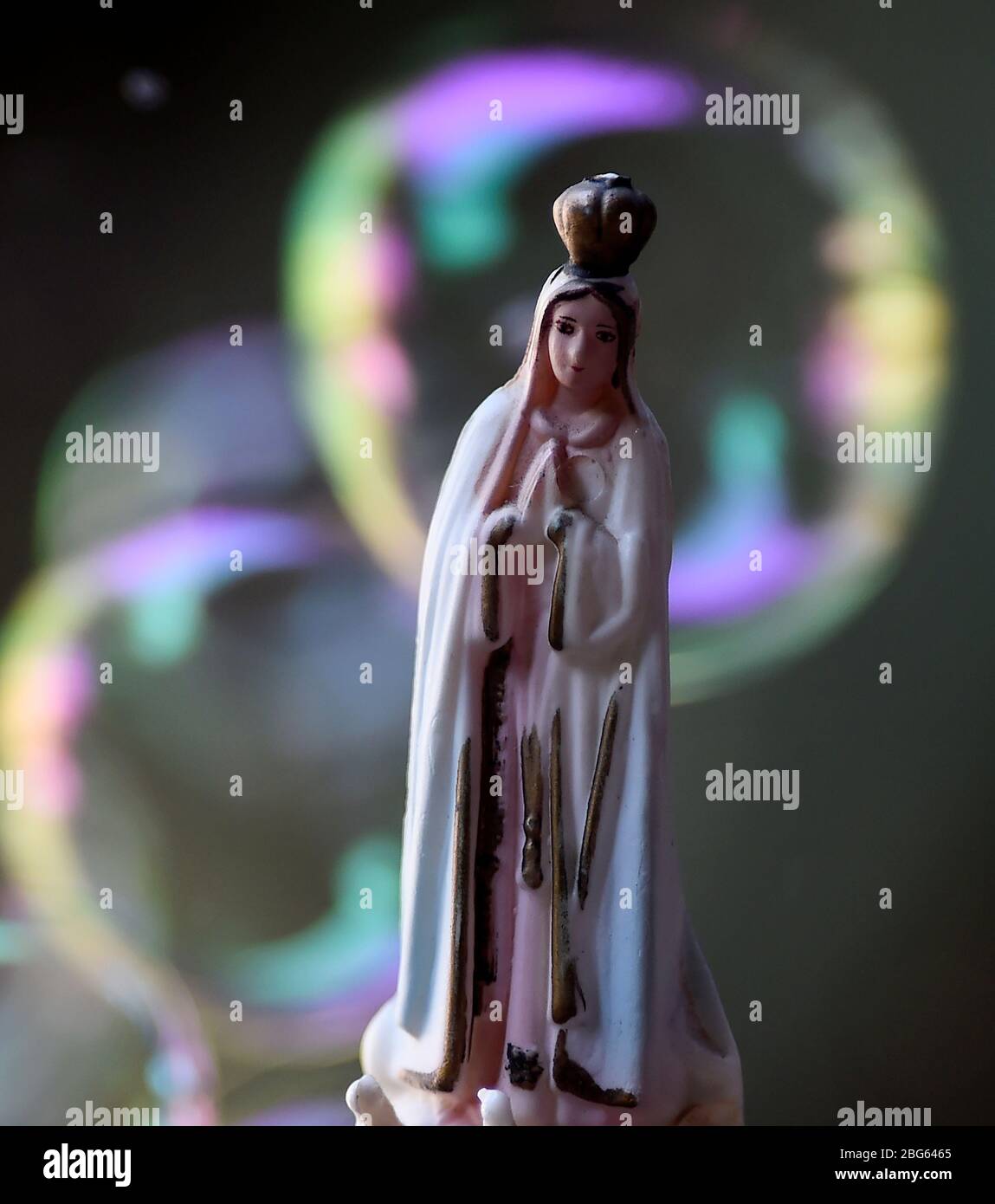 Holy Our Lady of Fatima protector of Brazil Stock Photo - Alamy