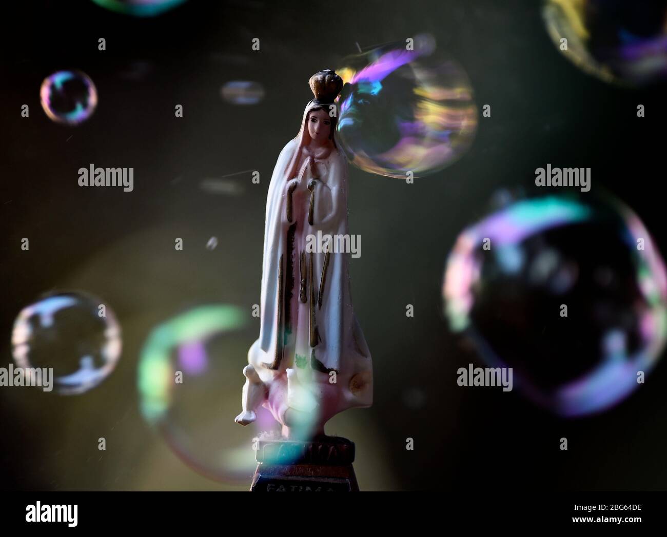 Holy Our Lady of Fatima protector of Brazil Stock Photo - Alamy