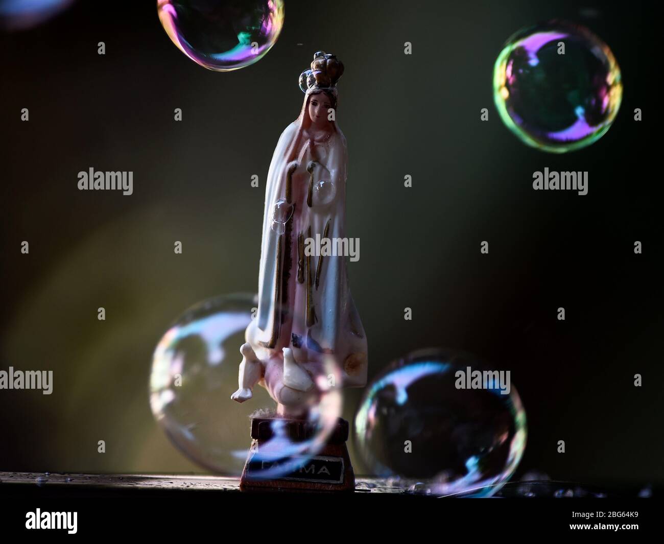 Holy Our Lady of Fatima protector of Brazil Stock Photo - Alamy