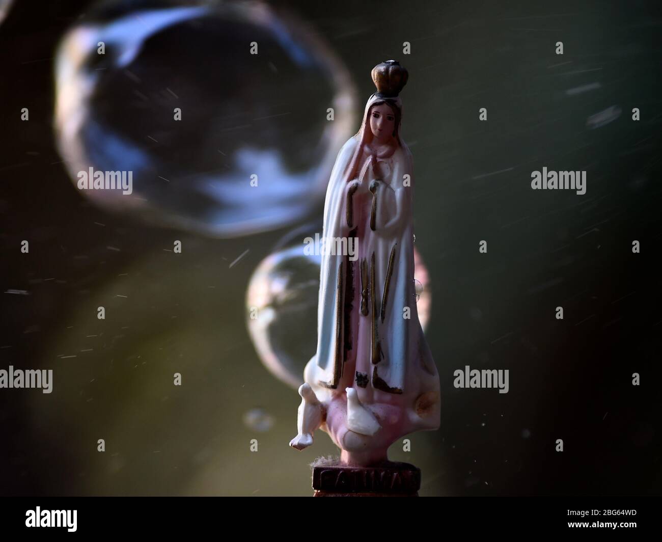 Holy Our Lady of Fatima protector of Brazil Stock Photo - Alamy