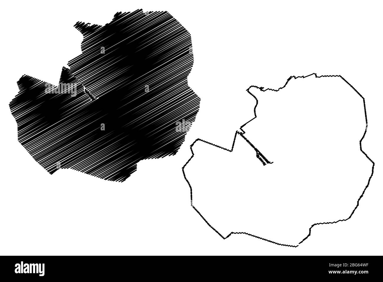 Enschede City (Kingdom of the Netherlands, Holland, Overijssel) map ...
