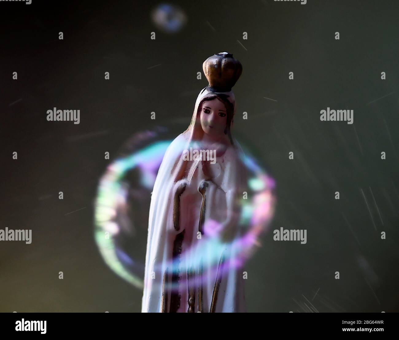 Holy Our Lady of Fatima protector of Brazil Stock Photo - Alamy