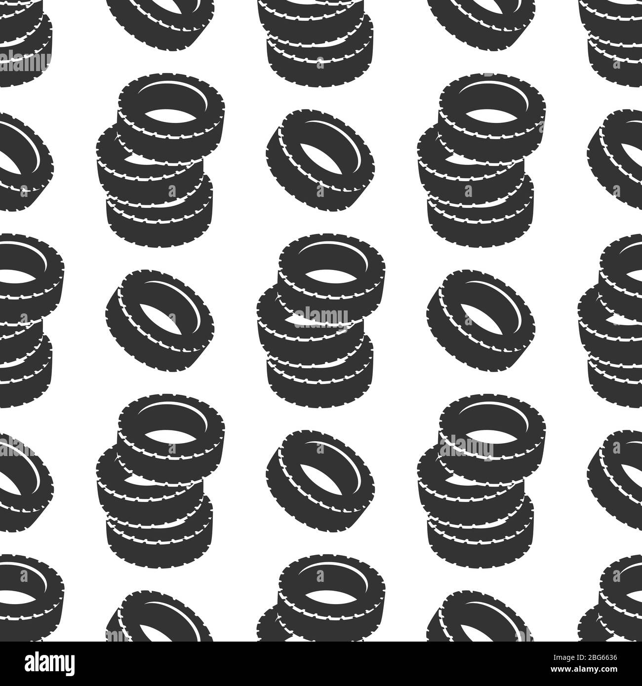Grey tires seamless pattern background. Car tire texture, vector ...