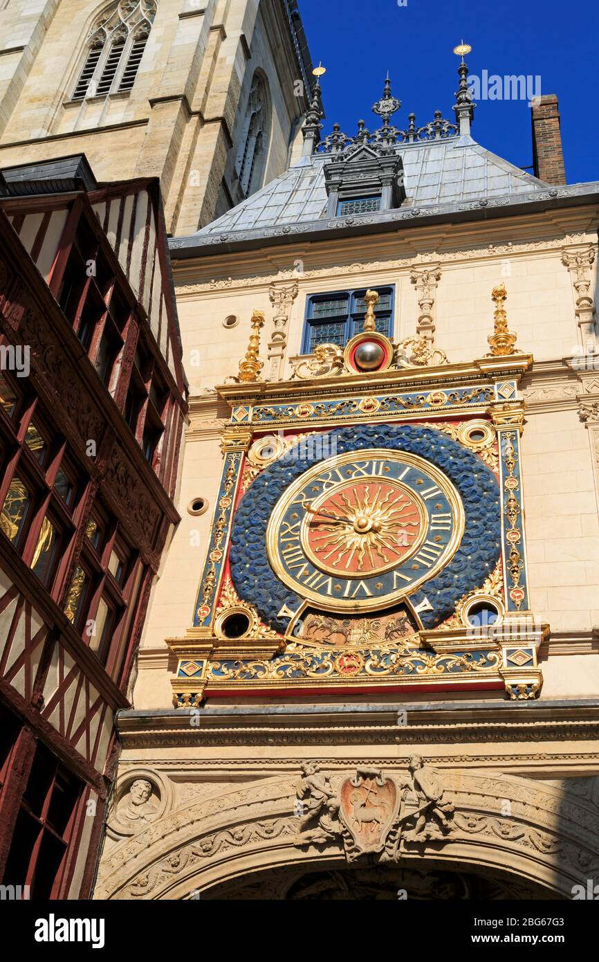 Rouen old town hi-res stock photography and images - Alamy