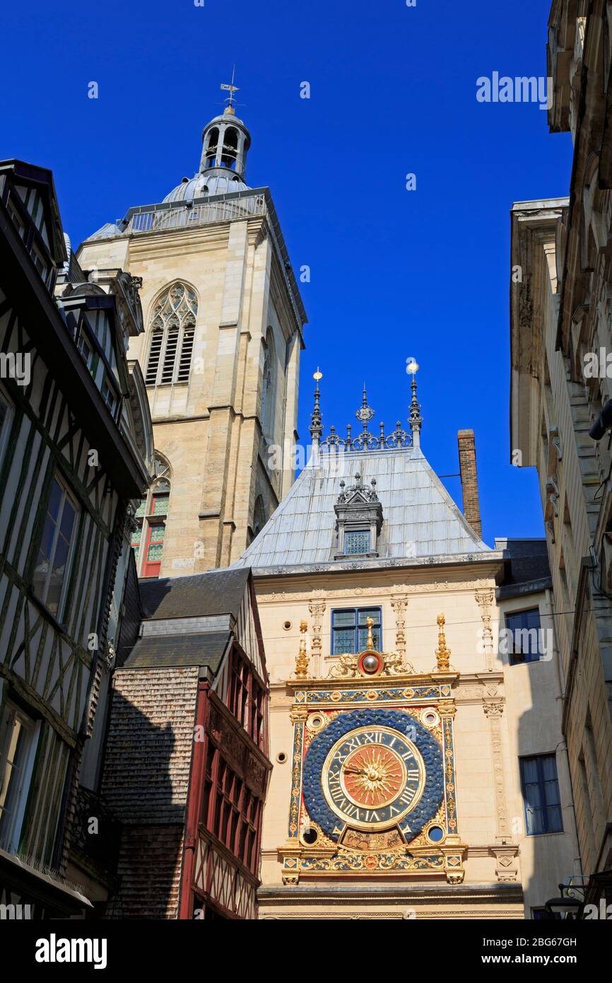 Rouen old town hi-res stock photography and images - Alamy